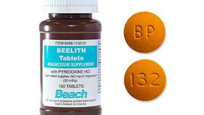 Beelith Oral Tablets (Magnesium Supplement) | Beach Pharmaceuticals